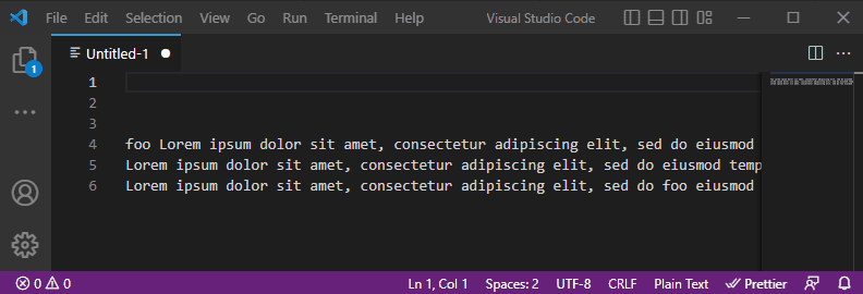 Scroll To Start Of Line If Possible When Searching · Issue 164866 · Microsoftvscode · Github