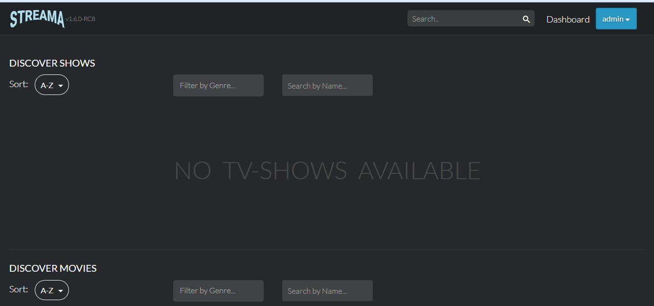 New User Install Problem · Issue #892 · streamaserver/streama · GitHub