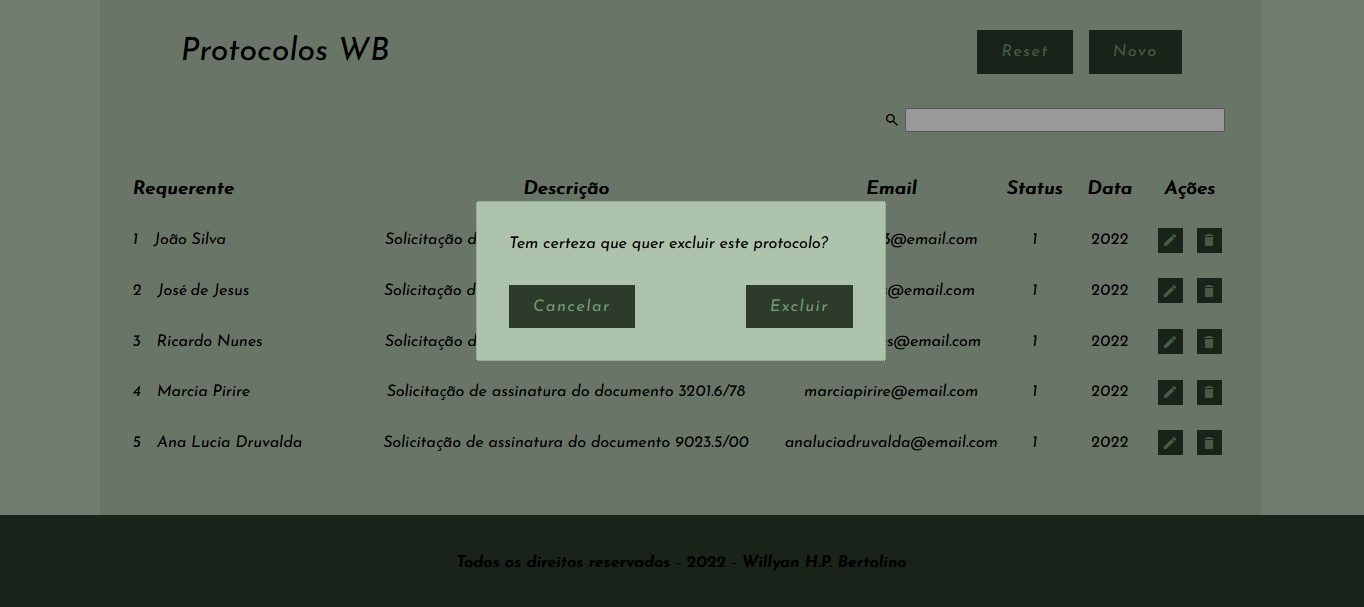 GitHub - willyanbertolino/protocols-frontend