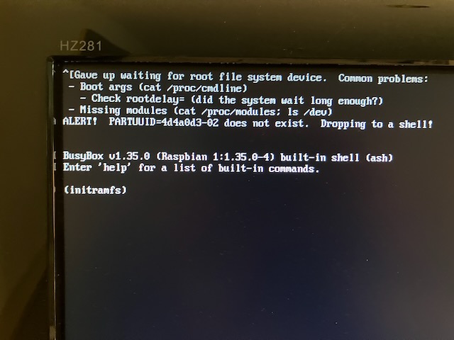 PARTUUIDs written w/o leading zeros · Issue #119 · gitbls/sdm · GitHub