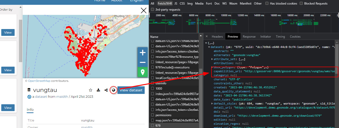 Show Copy WMS GetCapabilities link action for datasets · Issue #1433 · GeoNode/geonode-mapstore ...