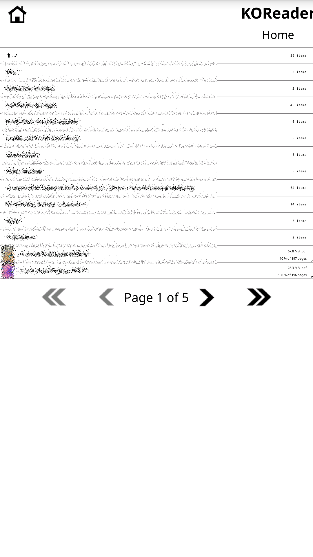 Leaving a 90° rotated PDF shortens the file browser on Android · Issue #6704 · koreader/koreader ...