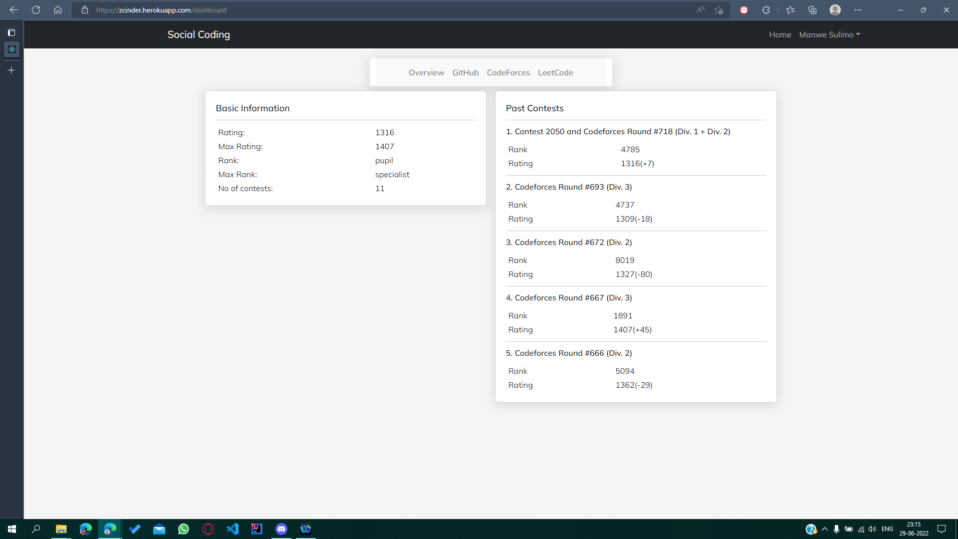 GitHub - harshit-lohani/zcinder-social-coding: Social Coding for Hackathon