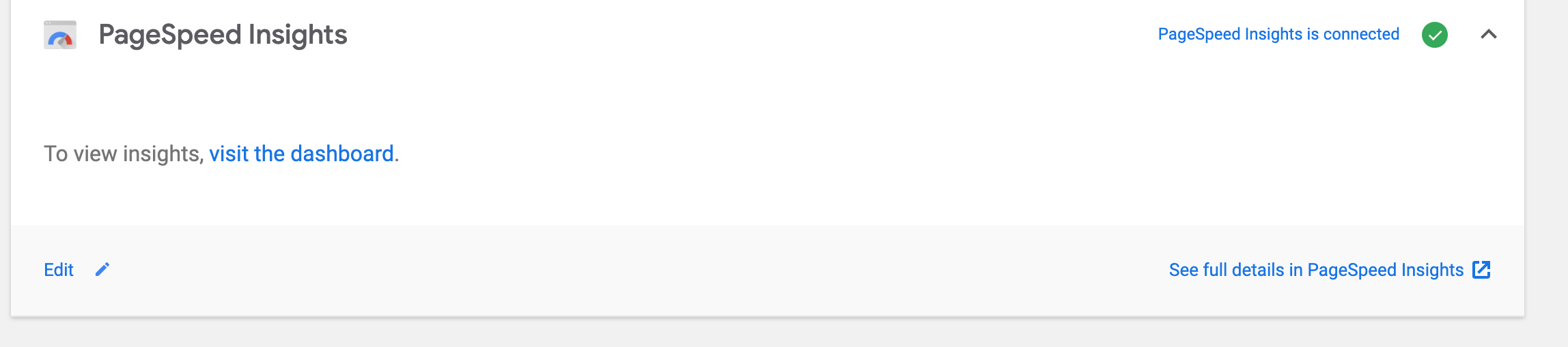 PageSpeed module settings area is empty · Issue #1129 · google/site-kit-wp · GitHub