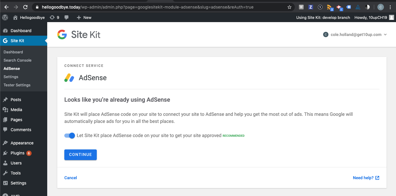 Simplify AdSense setup flow implementation · Issue #1014 · google/site ...