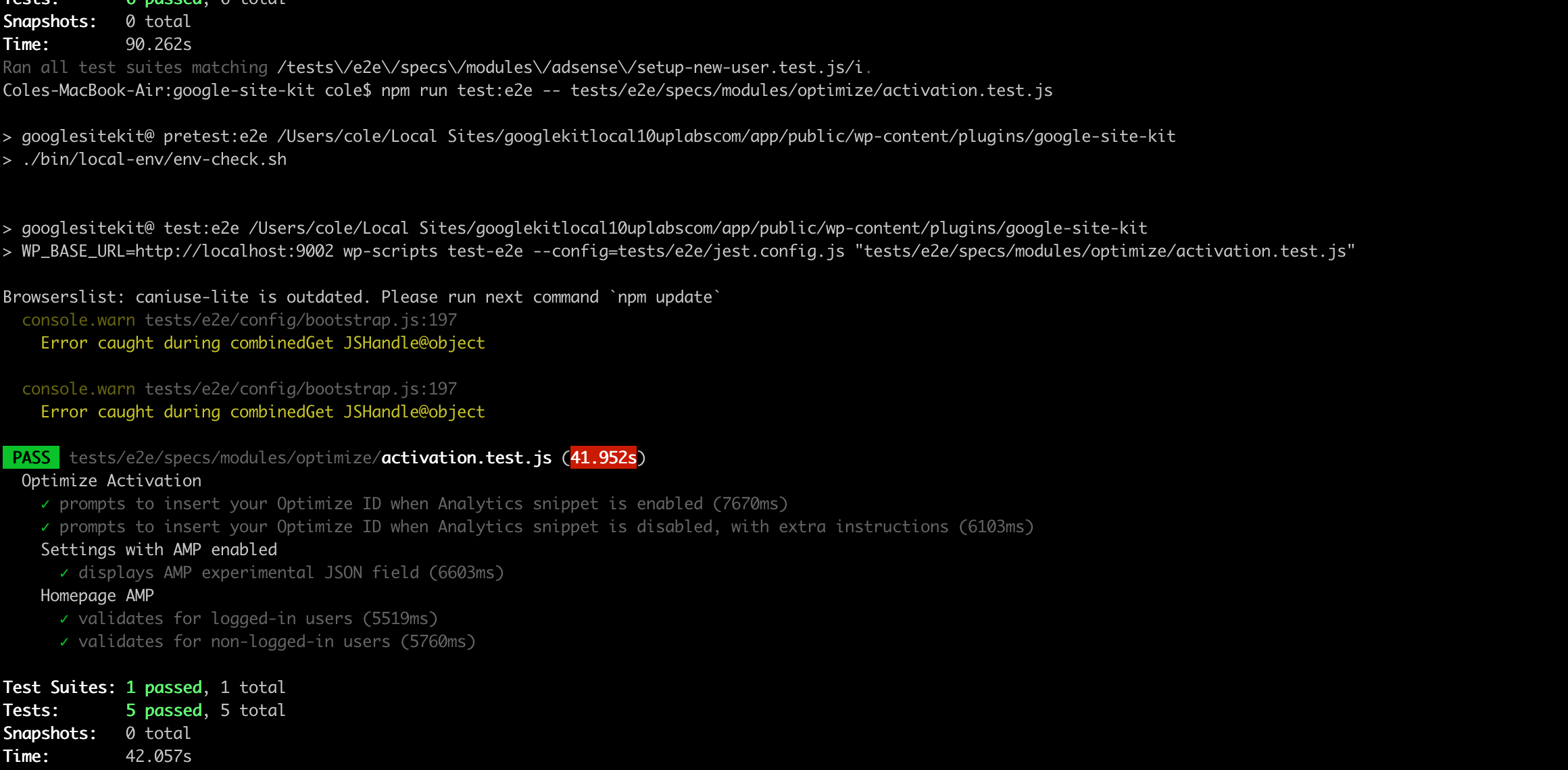 Add E2E Tests for AMP integration · Issue #1255 · google/site-kit-wp ...