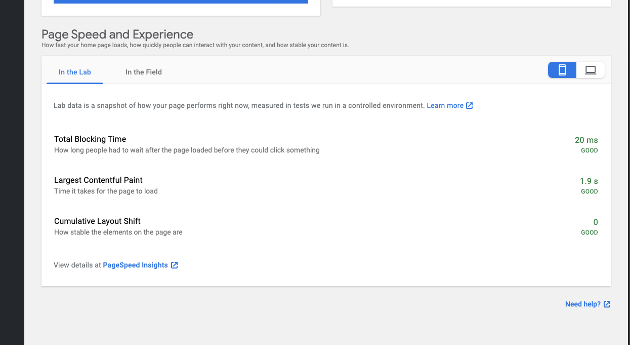 Migrate PageSpeed Insights content area in dashboard to use Widgets API · Issue #1302 · google ...