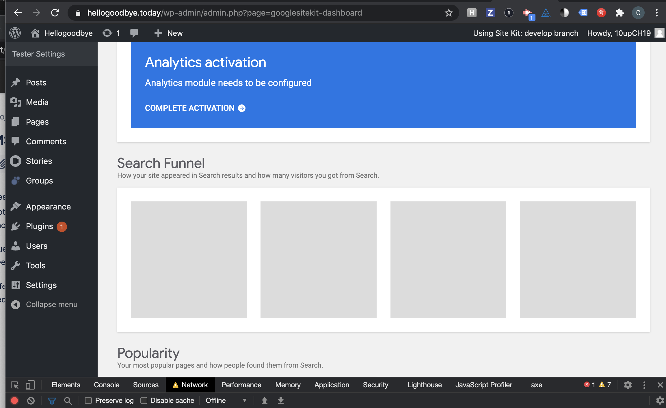 Display errors correctly in module setup/setting flows · Issue #1859 ...