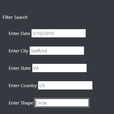 GitHub - kamelne/UFOs