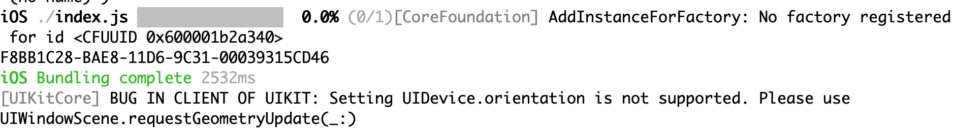 Setting Uideviceorientation Is Not Supported · Issue 21114 · Expoexpo · Github 