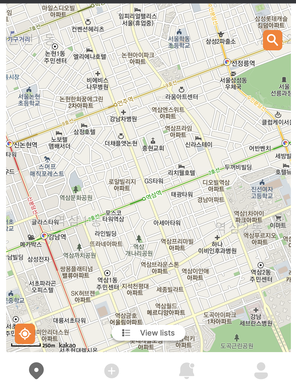 [개선] map에서 내 위치를 보여주는 마커가 있었으면 좋겠습니다! · Issue #157 · toppingskorea/toppings-client · GitHub