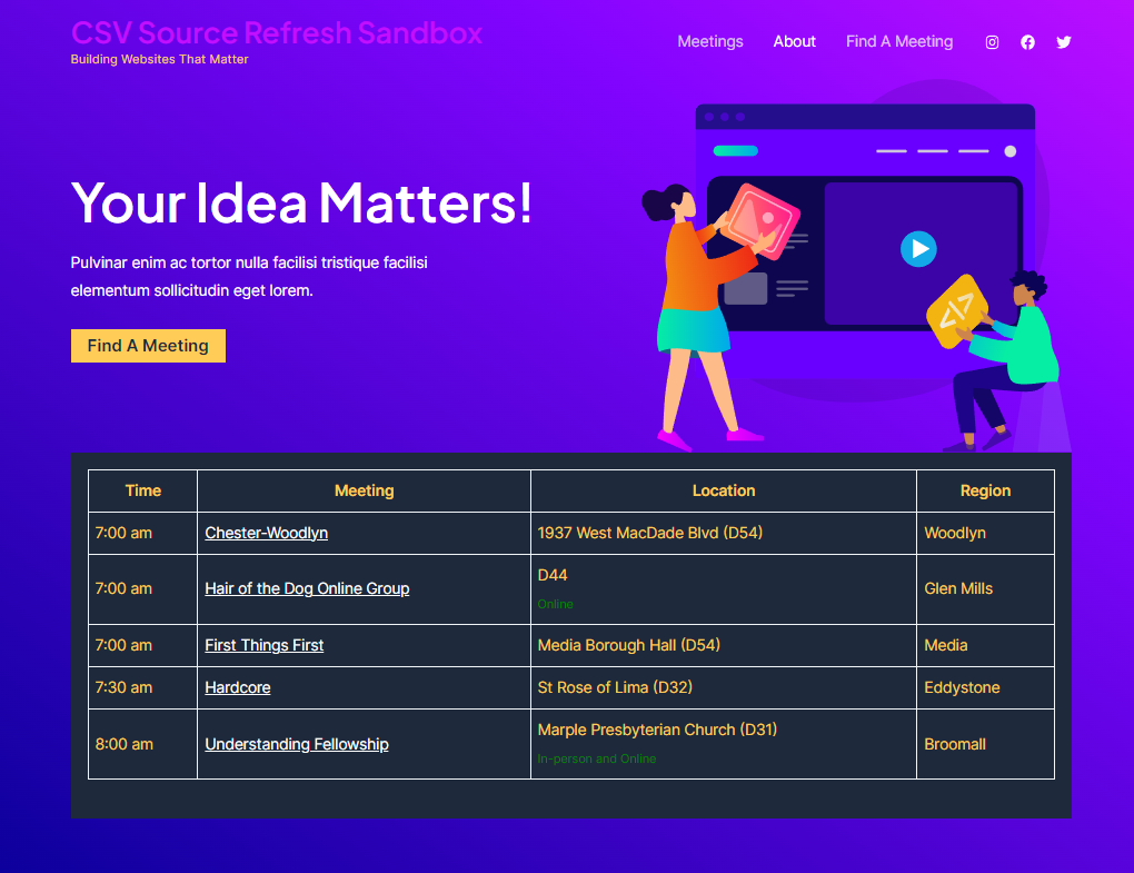 New Webmaster - Really simple questions here · code4recovery 12-step ...
