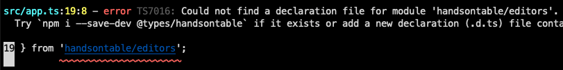 The Handsontable modules do not support TypeScript · Issue #7489 · handsontable/handsontable ...