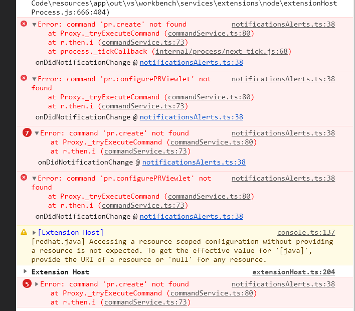 Extension does not work, the tab on the sidebar shows an empty window. · Issue #1411 · microsoft ...