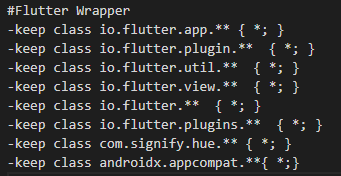 App crashing when is installed as apk release · Issue #310 · PhilipsHue/flutter_reactive_ble ...