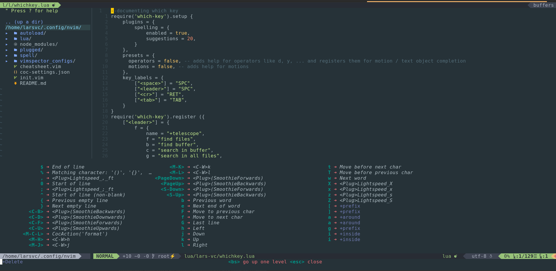 Whichkey still shows up for operators like d and y after disabling · Issue #262 · folke/which ...