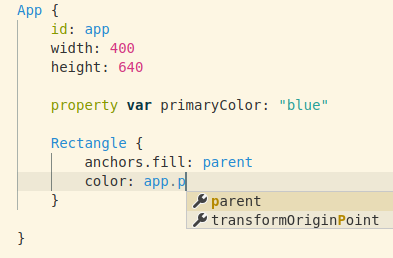 [Code Completion] VS code shows more options that Qt Creator · Issue #53 · Esri/appstudio-vscode ...