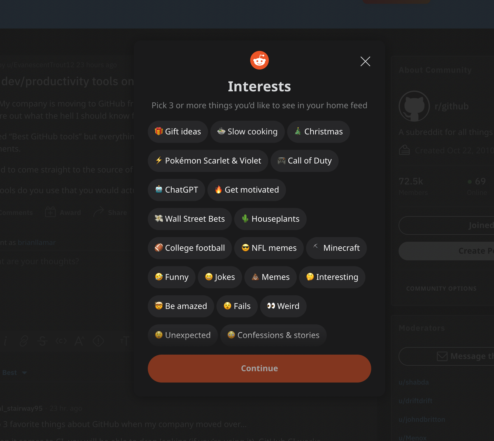 [design] User Settings Page Or Panel · Issue 382 · Open Sauced App · Github