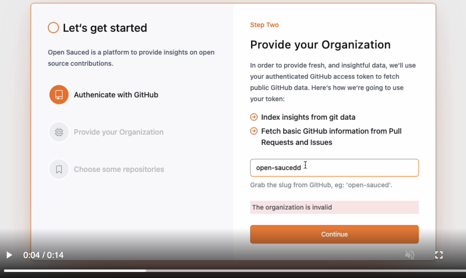 Feature: Error messages · Issue #781 · open-sauced/app · GitHub