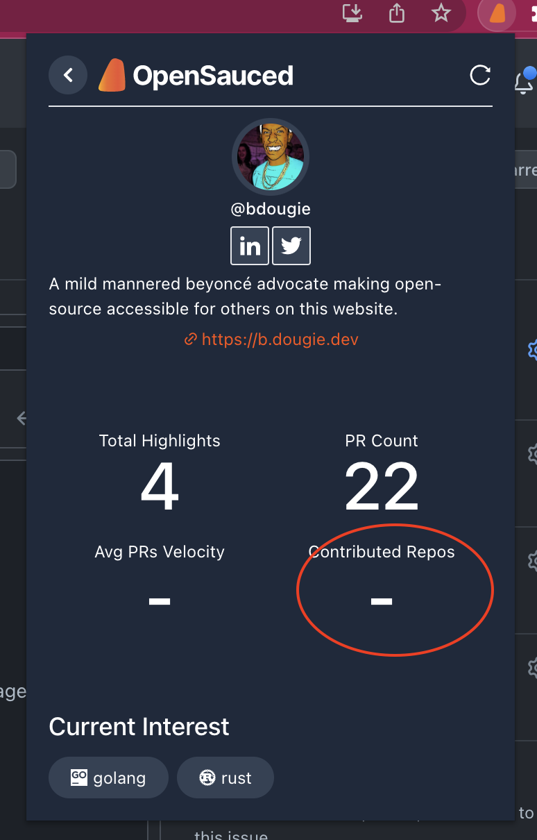 feat: Add contributed repos · Issue #112 · open-sauced/ai · GitHub