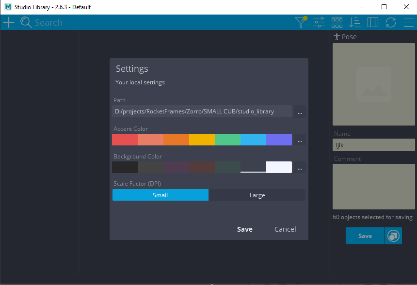 No folder selected. Please select a destination folder. · Issue #255 · krathjen/studiolibrary ...