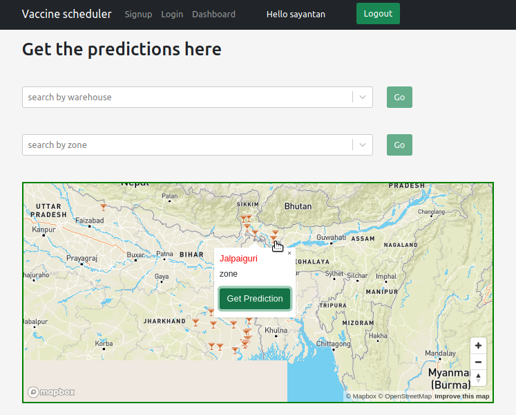 GitHub - sayantan01/major-project: A website to predict distribution of ...