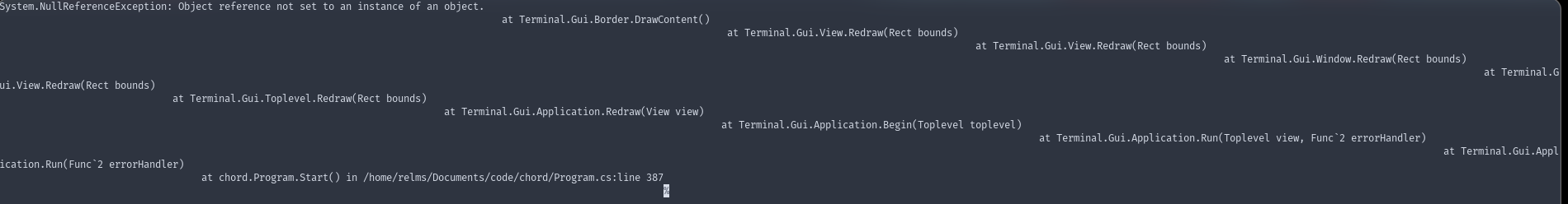Setting Border Crashes The Application · Issue 1557 · Gui Cs Terminal Gui · Github