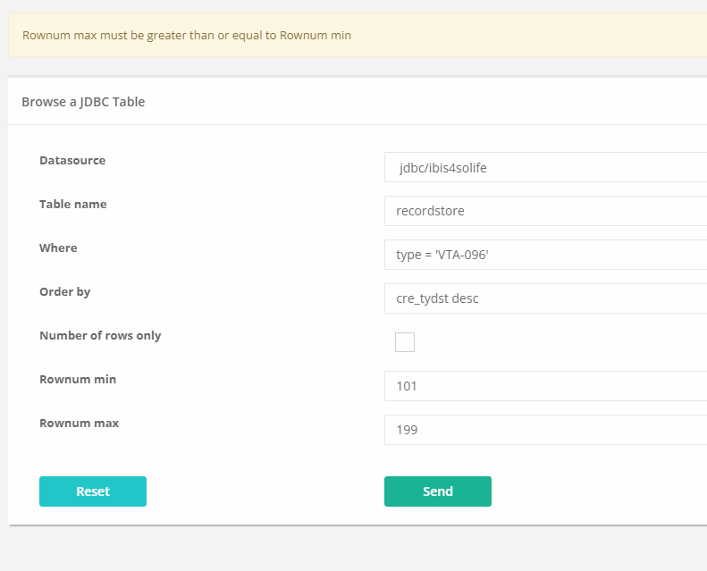 Browse tables Rownum max not working · Issue #2497 · frankframework/frankframework · GitHub