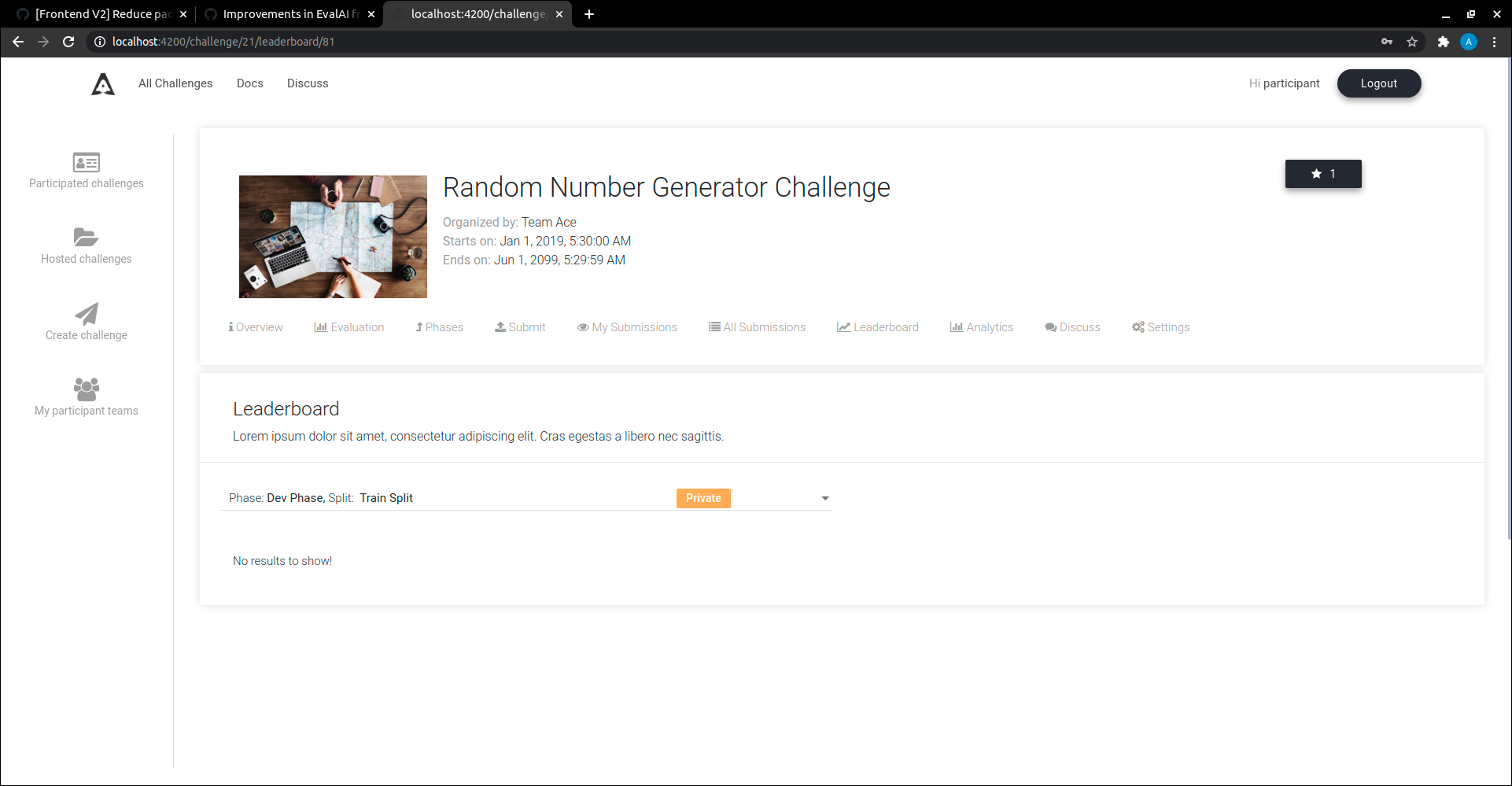 [Frontend V2] Reduce padding below selected phase name and dropdown · Issue #3342 · Cloud-CV ...