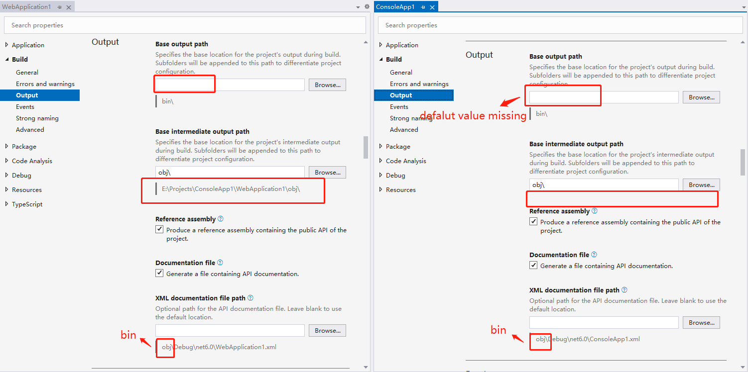 incorrect value for build page · Issue #7924 · dotnet/project-system · GitHub