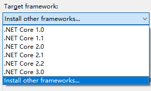 Don't show unsupported target frameworks in properties pages · Issue #5549 · dotnet/project ...