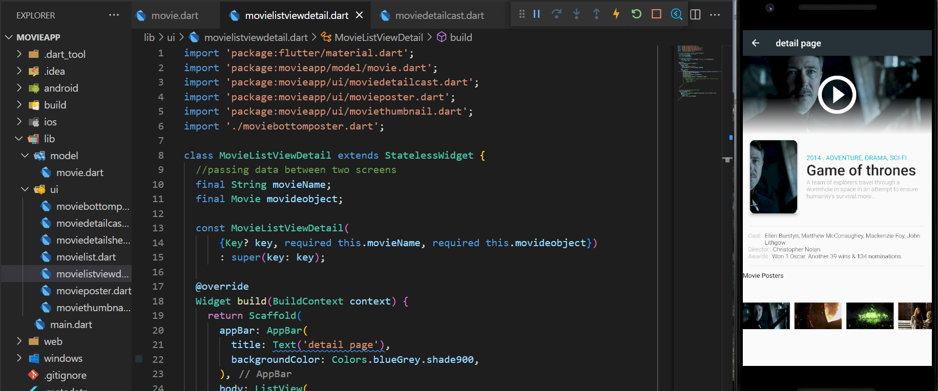 GitHub - sajibuap/MovieAppFlutter