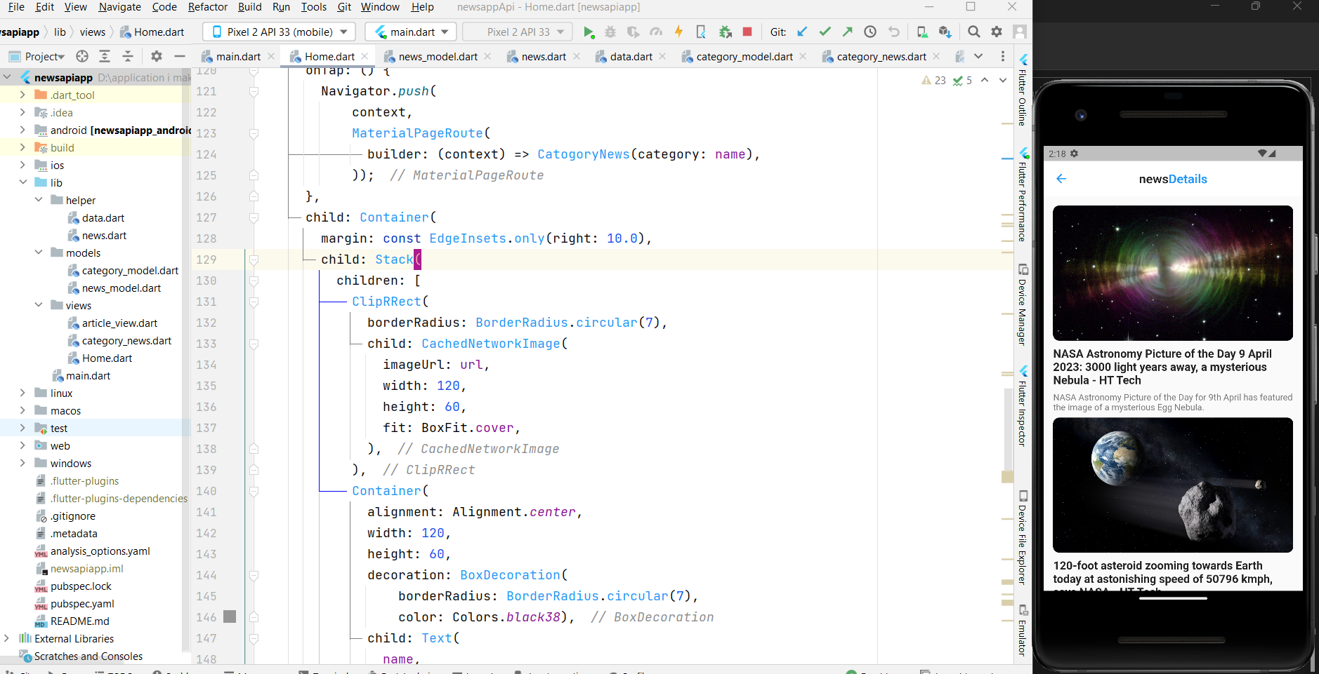 GitHub - sabbirDIU-222/NewsApplication_Flutter: Hey there! Today I learn a new things about ...