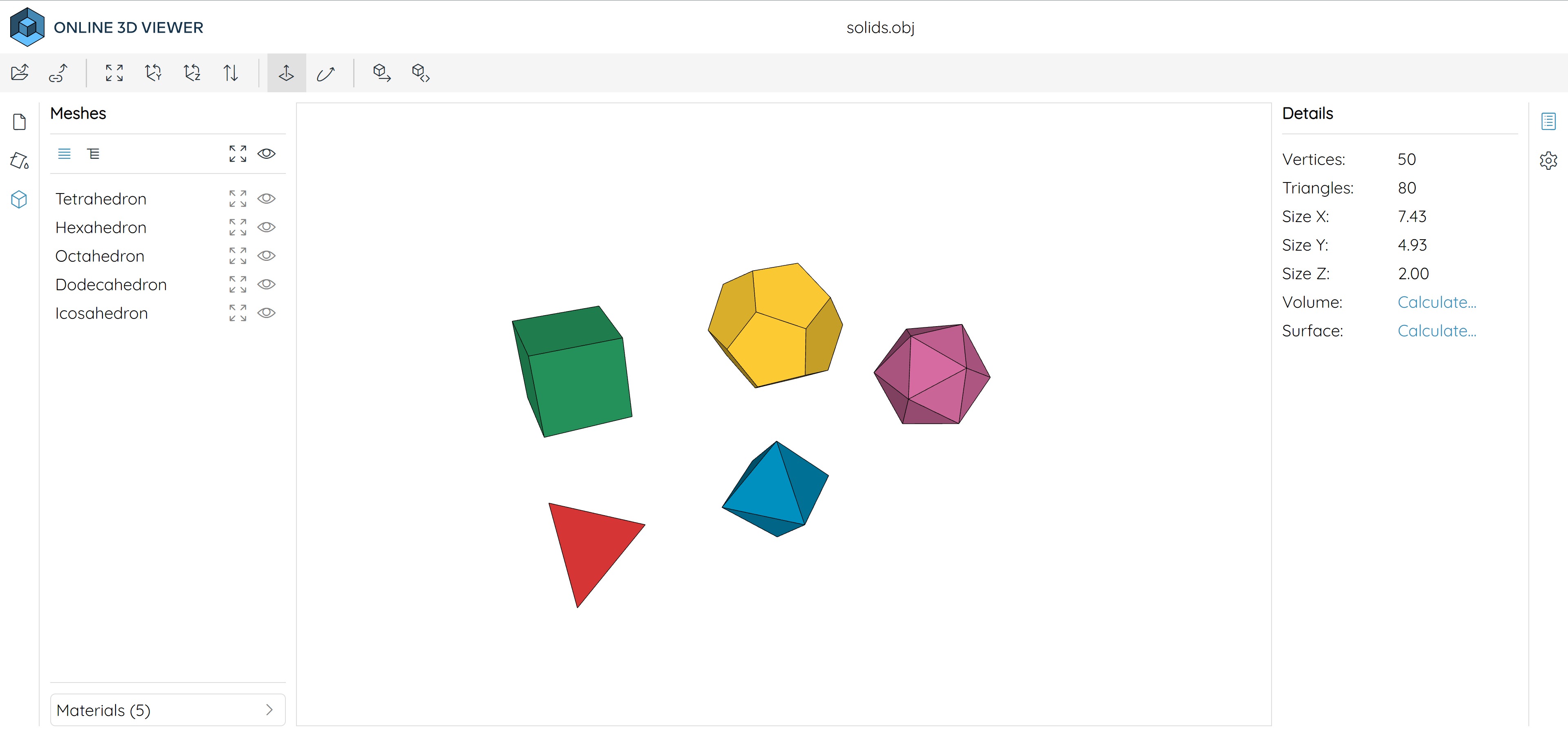 Hide Flat list/Tree view icons · Issue #184 · kovacsv/Online3DViewer · GitHub