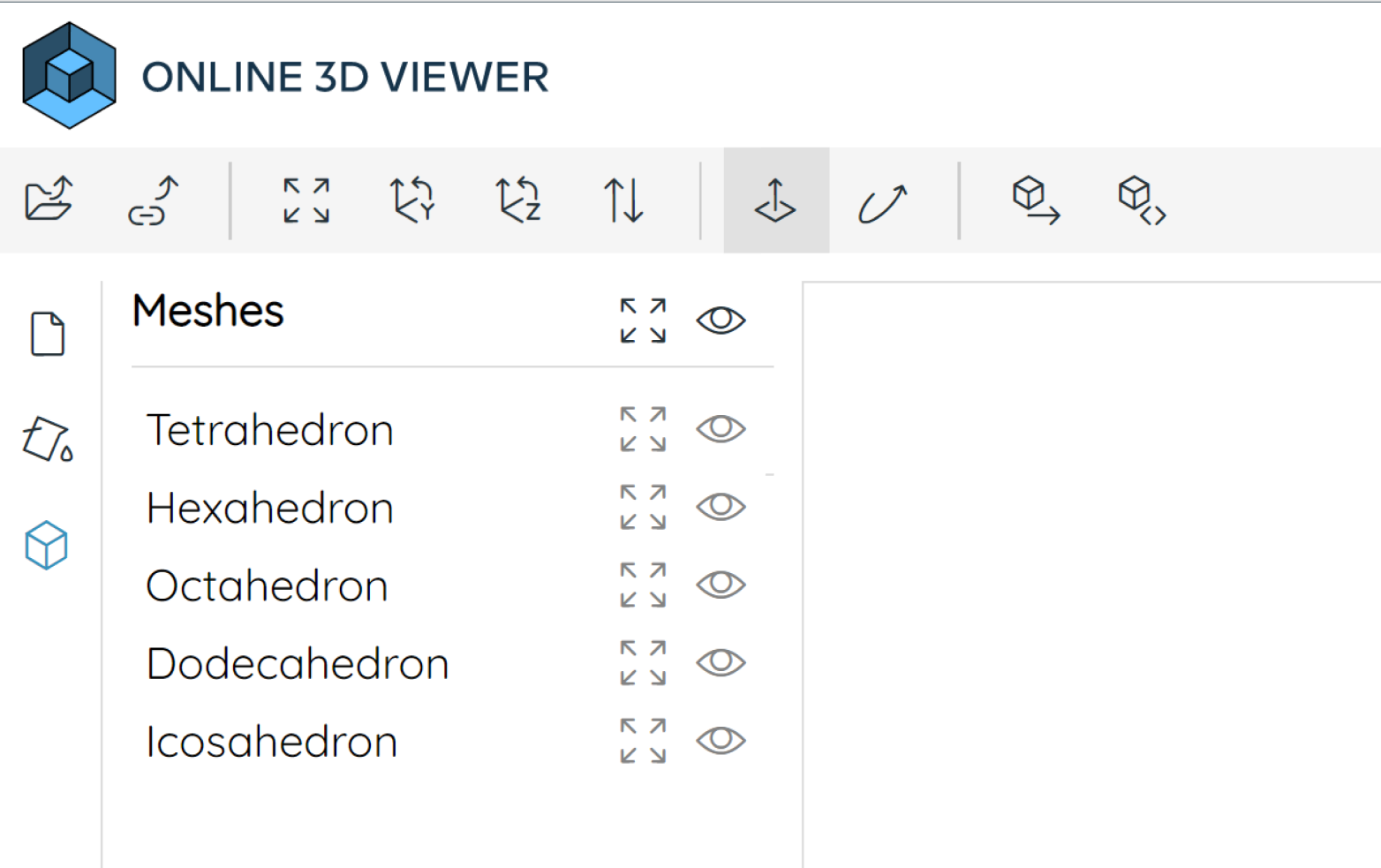 Hide Flat list/Tree view icons · Issue #184 · kovacsv/Online3DViewer · GitHub