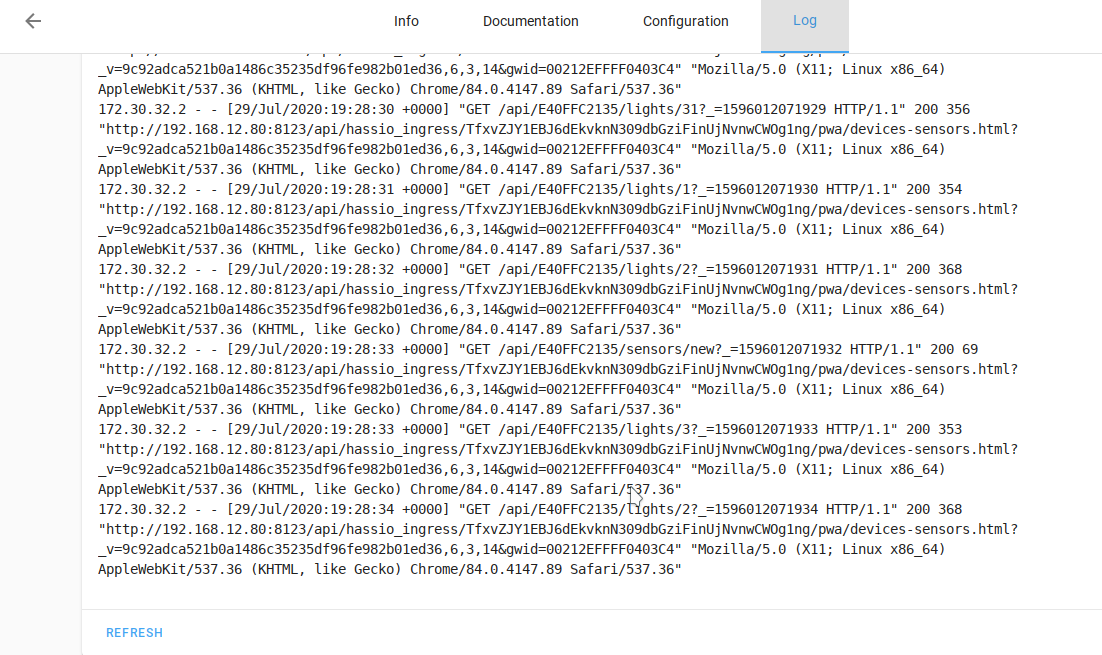 Deconz addon log setting --dbg-http=X. · Issue #1465 · home-assistant ...