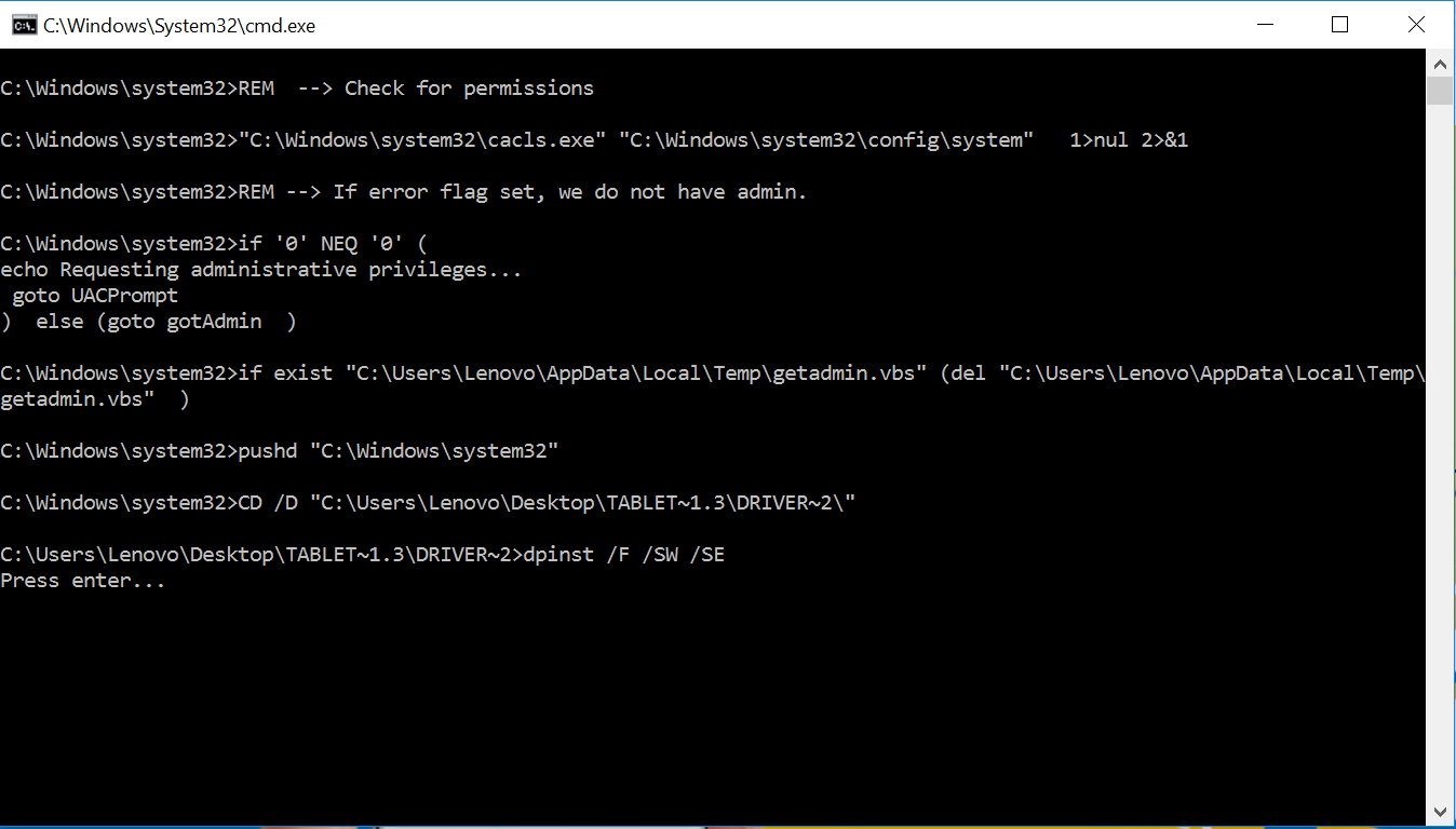 Can't install "Install_Huion_32 properly" · Issue #519 · hawku/TabletDriver · GitHub