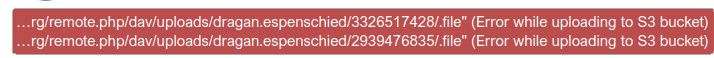 Error when assembling chunks, status code 504 when using S3 · Issue #17992 · nextcloud/server ...