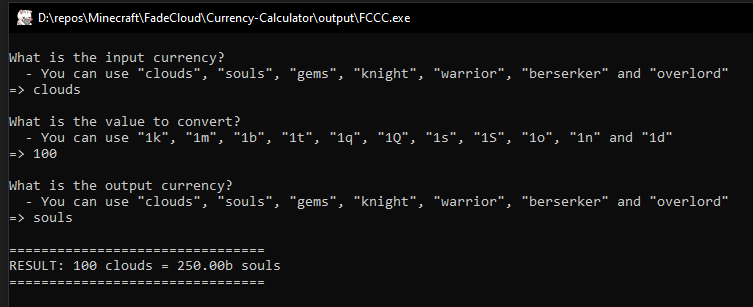 GitHub - KuryKat/FadeCloud-Currency-Converter: Small Python Script to ...