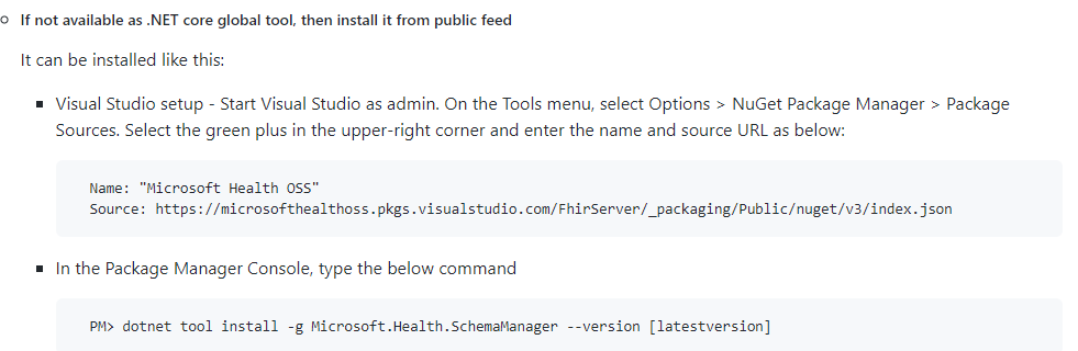 Unable to load DB schema · Issue #1789 · microsoft/fhir-server · GitHub