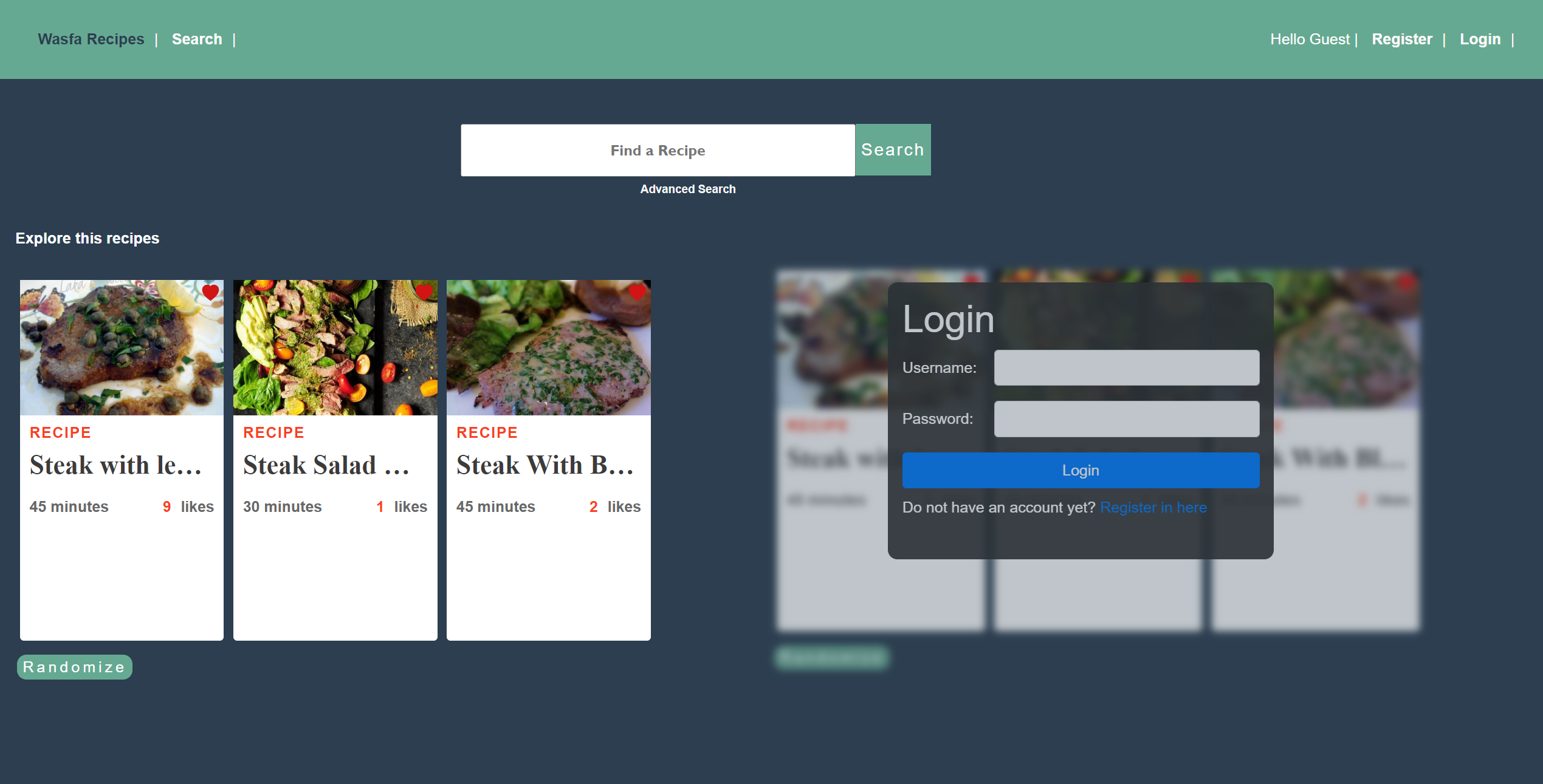 GitHub - Ehsanki/Wasfa---FullStack-Project