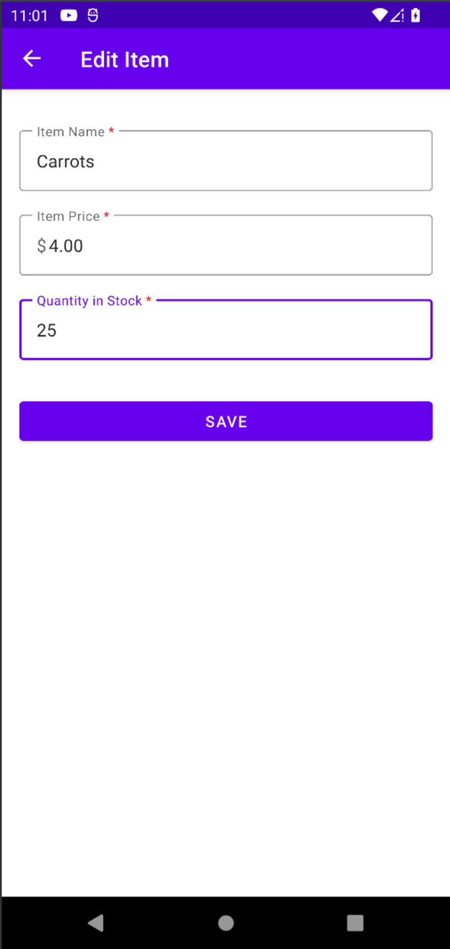 GitHub - MuntakaHelali/Inventory_App_Kotlin: Application that displays a list of items from an ...