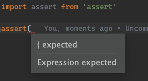Import assertion with function named `assert` · Issue #12676 · prettier ...