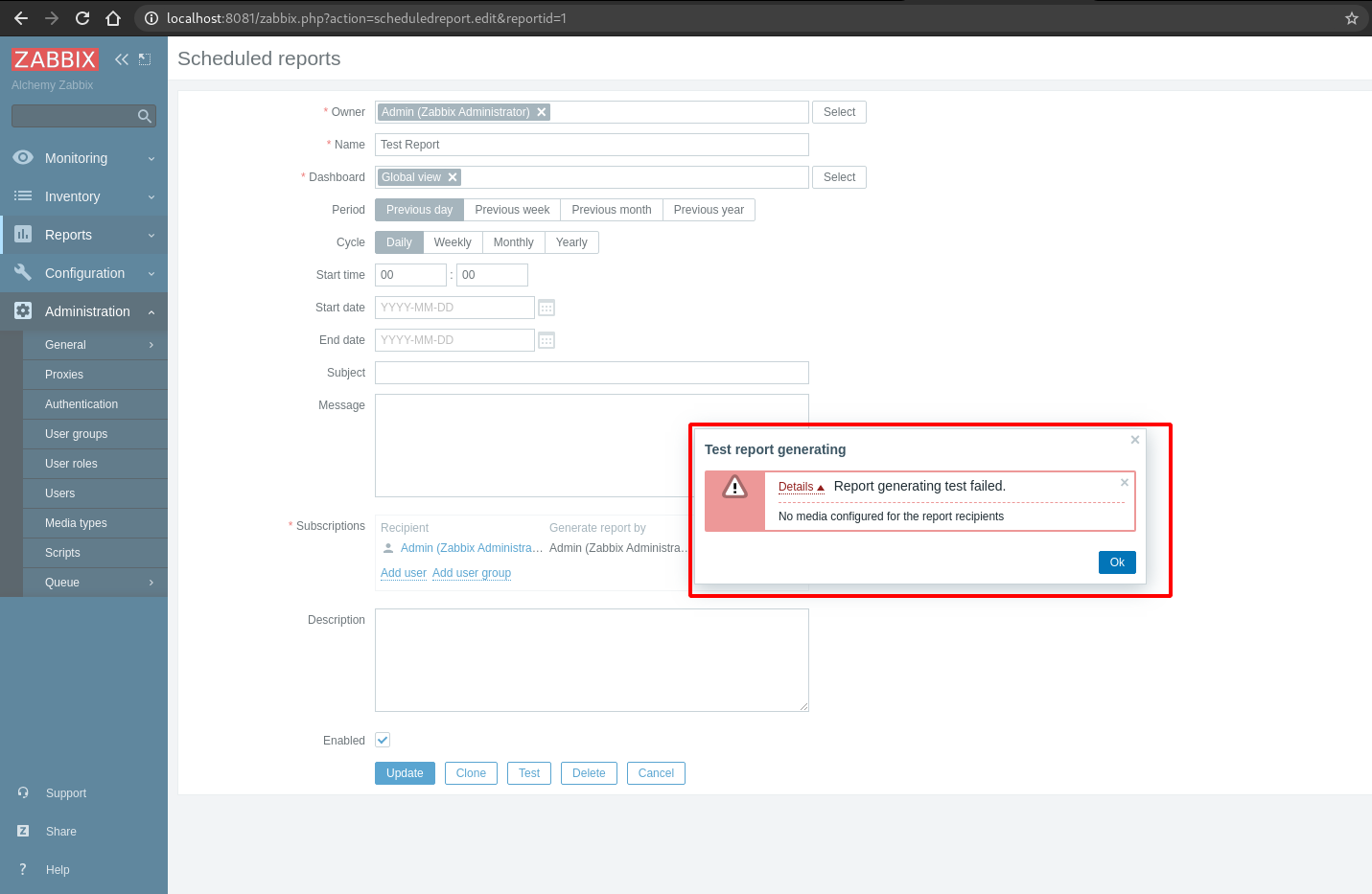 Report manager frontend URL environment parameter · Issue #838 · zabbix/zabbix-docker · GitHub
