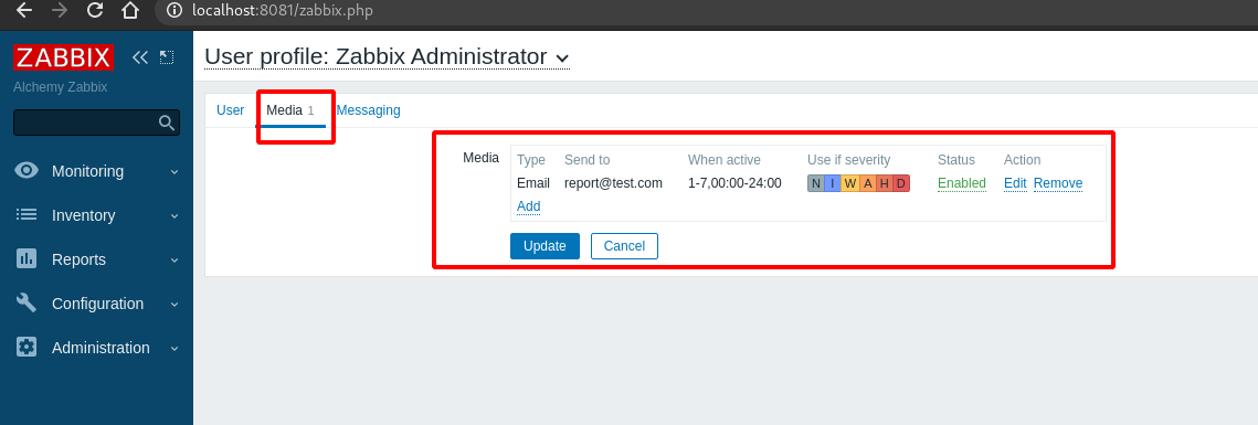 Report manager frontend URL environment parameter · Issue #838 · zabbix/zabbix-docker · GitHub