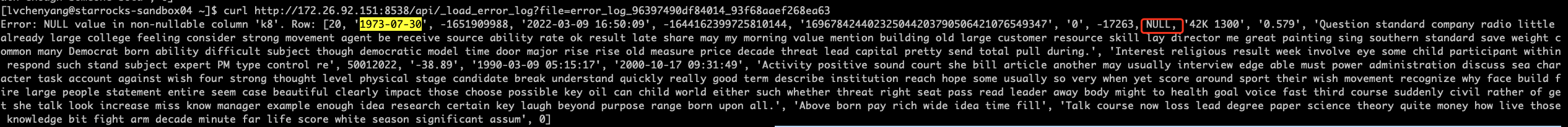 【Primary Table】The key data of the routine load JSON data becomes NULL · Issue #7460 · StarRocks ...
