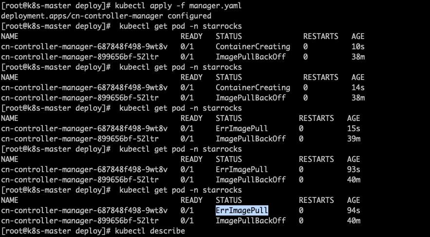 [computer node K8S]operator deployment failure · Issue #10608 · StarRocks/starrocks · GitHub