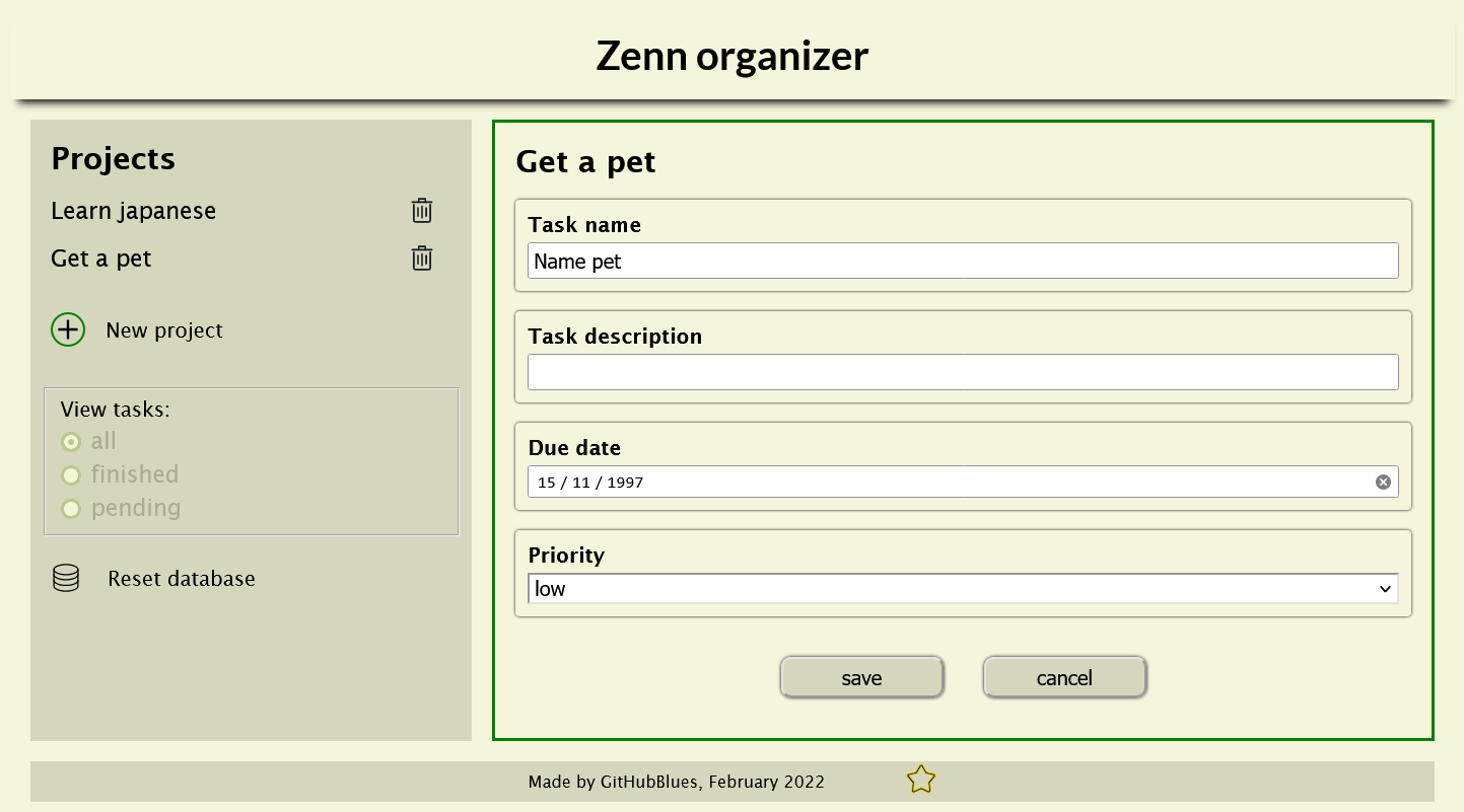 GitHub - GitHubBlues/TOP_to_do_manager: Make your life simpler with ...