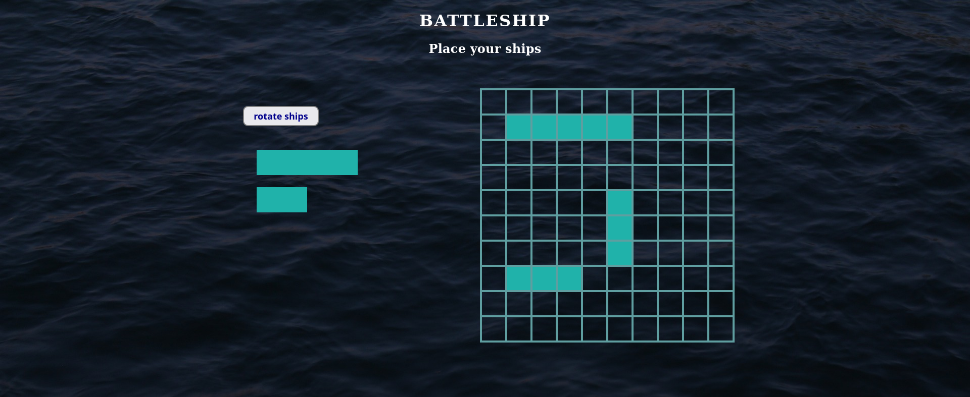GitHub - GitHubBlues/TOP_Battleship_game: The classic Battleship game ...