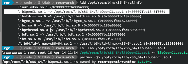 [rocm-opencl-runtime] clinfo and libamdocl64.so contain references to $srcdir · Issue #95 · rocm ...